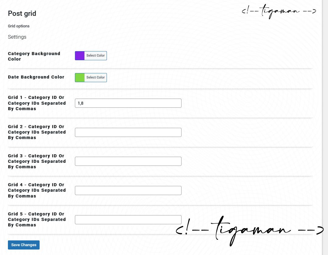 Post Grid Wordpress Plugin Tigaman WordPress Plugins Themes And 